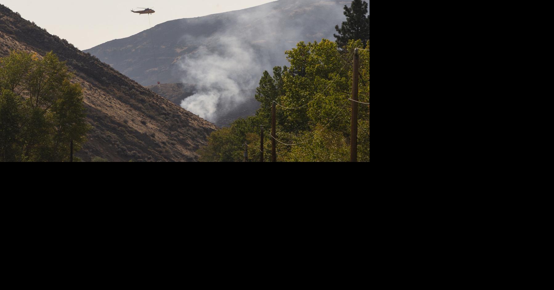 Evans Canyon Fire now at 40% with help from almost 1,000 firefighters ...
