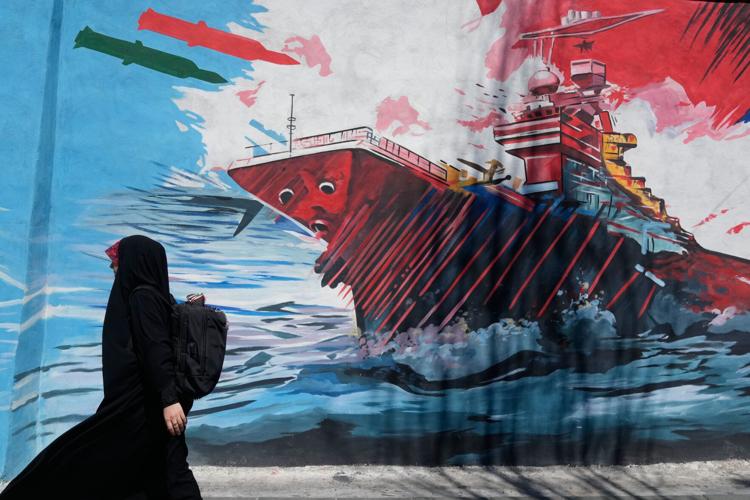US launches a second day of strikes on Iran and Iran fires back at Gulf ...