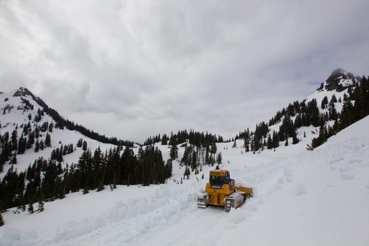 Photos: WSDOT crews work to clear Chinook Pass | News Photos ...