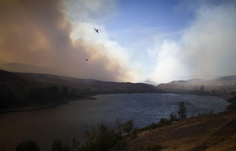 Photos: Evans Canyon fire evacuations begin | Local | yakimaherald.com