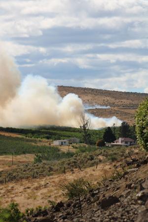 Hillman fire in Yakima's West Valley destroys 2 homes; evacuation ...