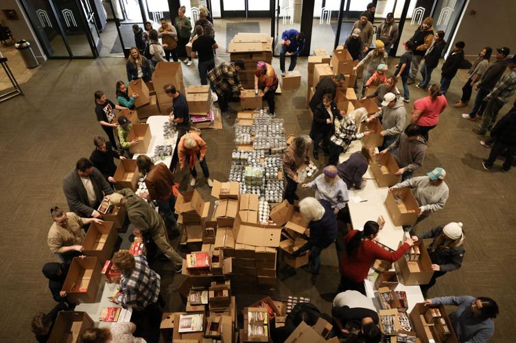 Stone Church gives away hundreds of Thanksgiving meal boxes | Local ...