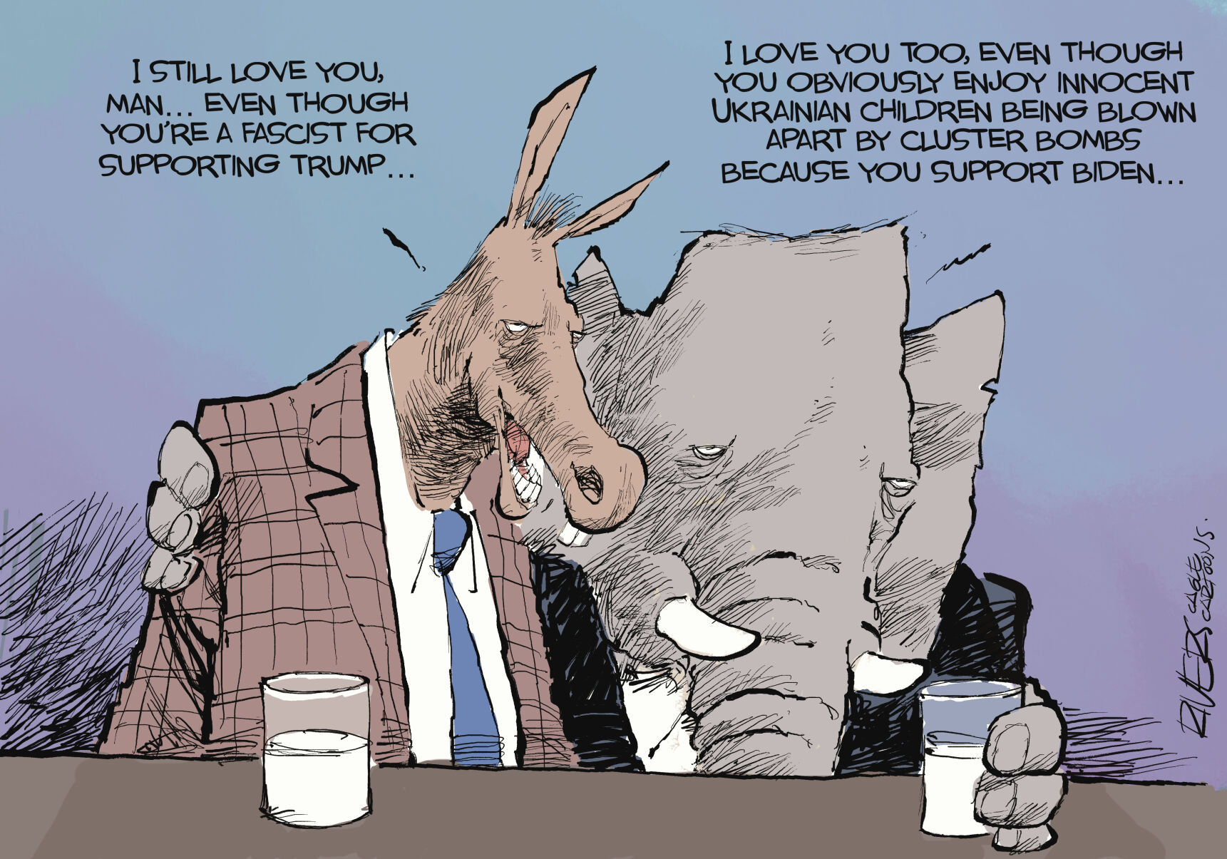 Editorial Cartoon: Rivers (July 15, 2023) | Opinion | yakimaherald.com