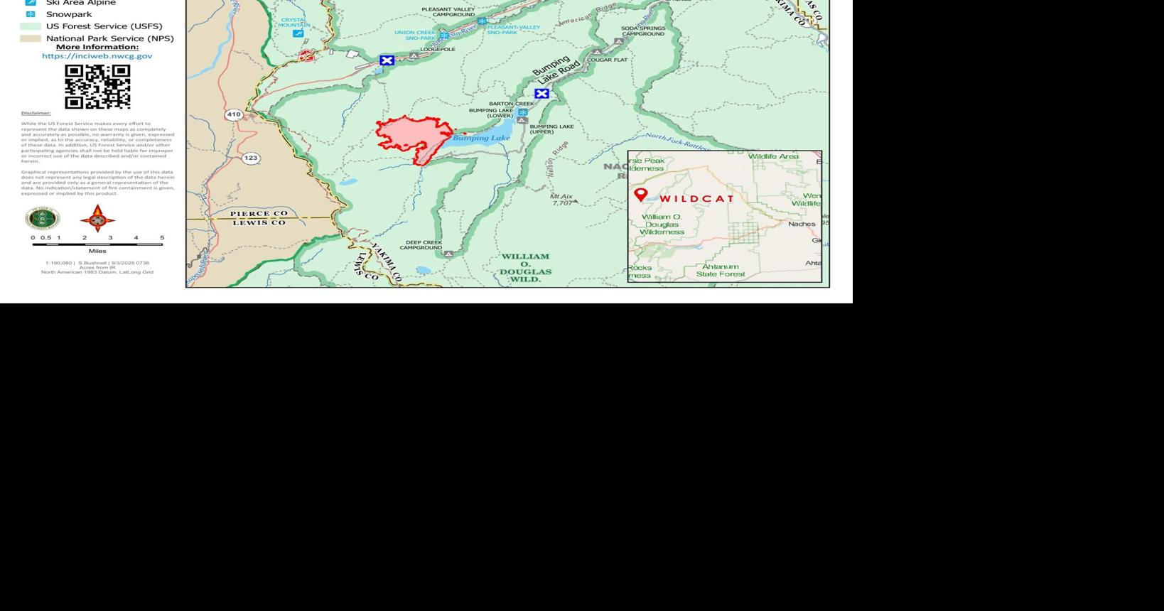 Goose Prairie and Bumping Lake Road moved to 'be ready' evacuation ...