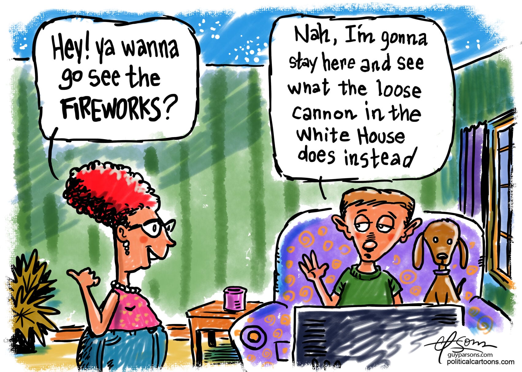 Editorial Cartoon: Guy Parsons (July 4, 2025) | Opinion | yakimaherald.com