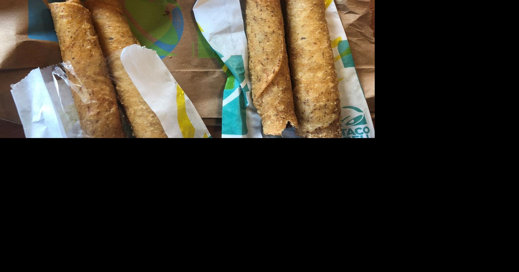 Pat Eats Garbage Food: Taco Bell Rolled Chicken Tacos are gone; it's ...