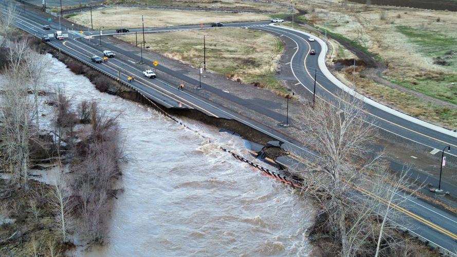 Flooding washes out part of U.S. 12 near Naches | Weather ...