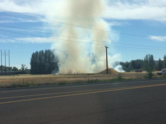 Yakima city worker treated for smoke inhalation after grass fire ...