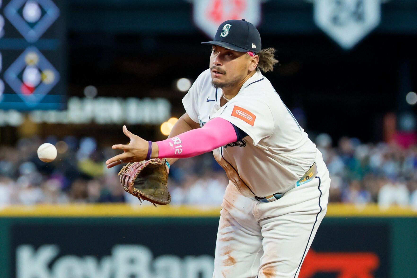 Josh Naylor out of Mariners lineup, Cal Raleigh ramping up | Notebook ...