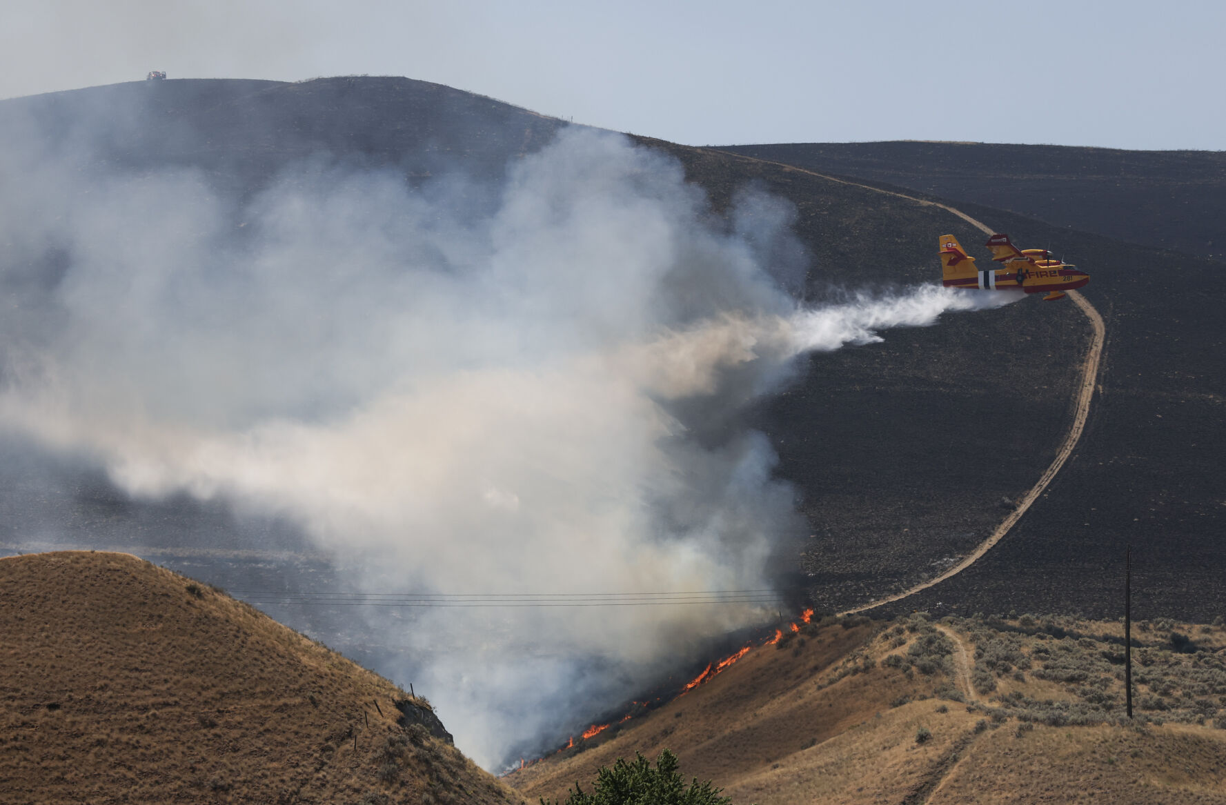 Thorp Road fire near Moxee and fire near Selah in mop up | Local ...
