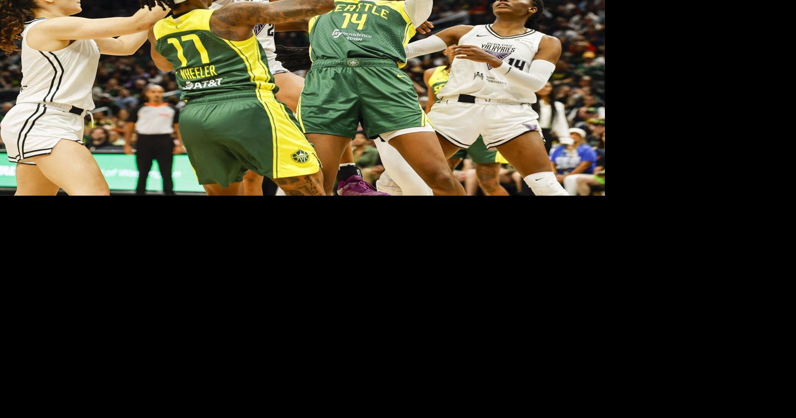 Photos: WNBA Valkyries at Storm | Storm | yakimaherald.com