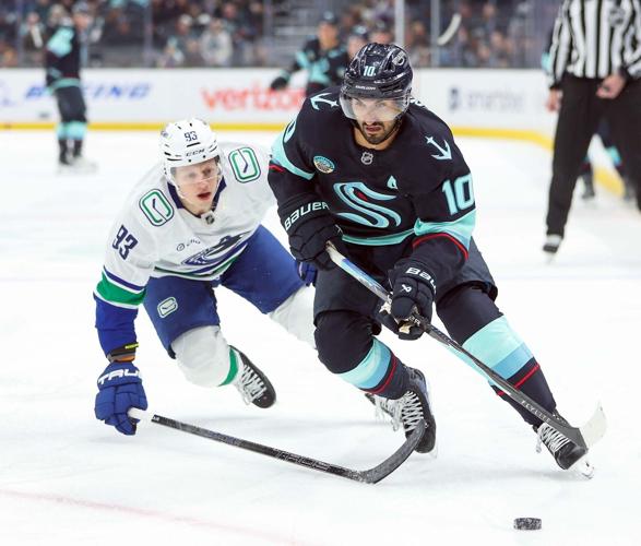 Seattle Kraken beat Canucks for first post-Olympic break win | Kraken ...
