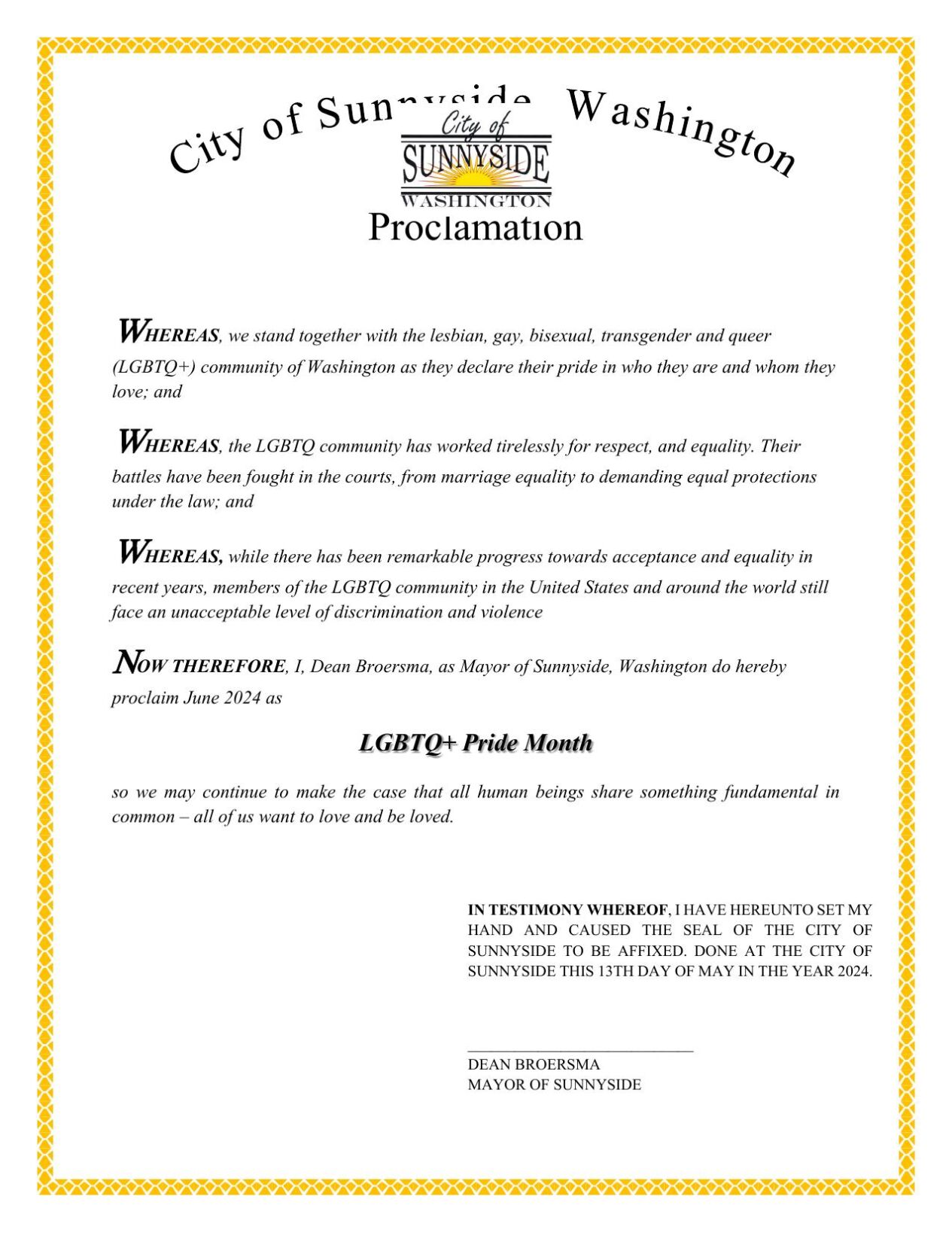 Sunnyside is second Yakima County community to reject Pride ...