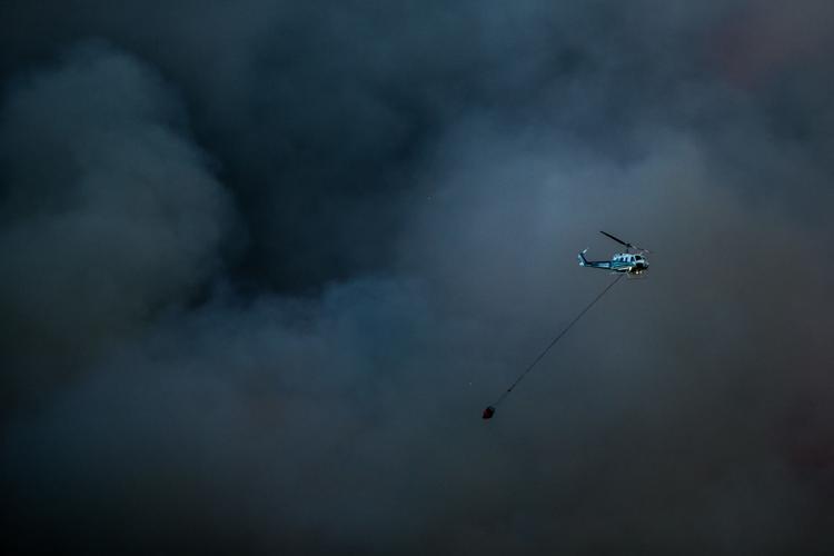 Dry and dangerous: Quick response was no match for conditions on Evans ...