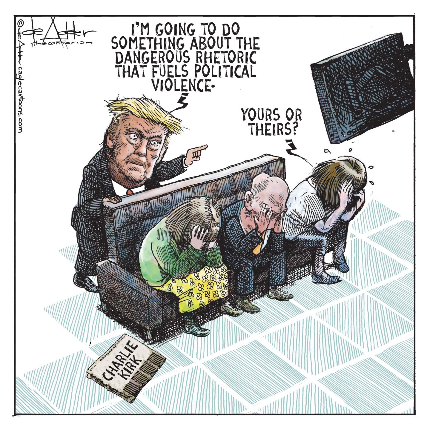 Editorial Cartoon: Michael de Adder (Sept. 15, 2025) | Opinion ...