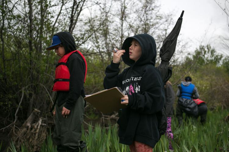 PHOTOS: Naches Valley Middle School students release salmon into the ...