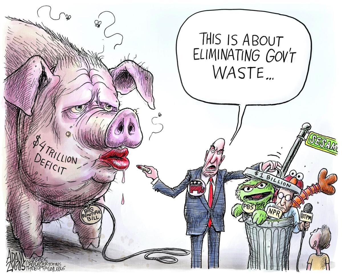 Editorial Cartoon: Adam Zyglis (July 28, 2025) | Opinion | yakimaherald.com