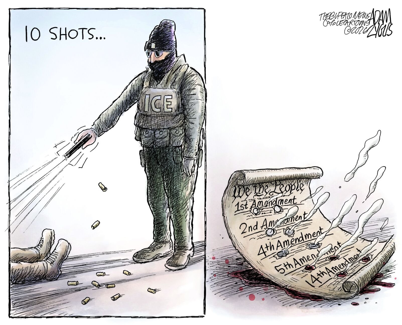 Editorial Cartoon: Adam Zyglis (Jan. 27, 2026) | Opinion | yakimaherald.com