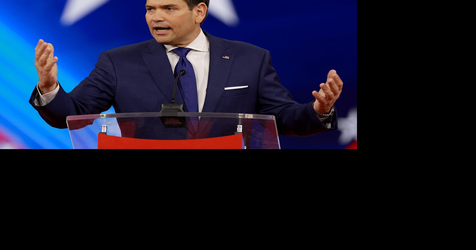 Column: Marco Rubio says his campaign is ‘a disaster.’ Is he crying ...