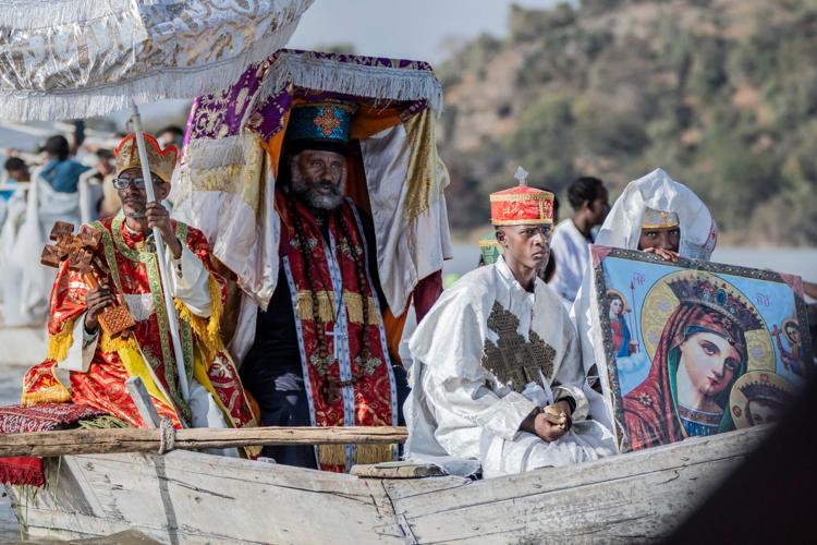 Photos show Ethiopian Orthodox Christians celebrating Timket, the ...