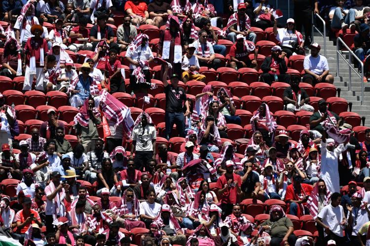 As Bay Area hosts World Cup, empty red seats are everywhere at Levi's ...