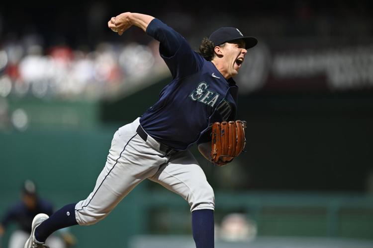 Mariners waste superb start from Logan Gilbert, fall to Nationals for 4th straight loss ...
