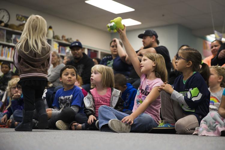 Students and Family Gather for Gilbert Elementary's Library Night ...