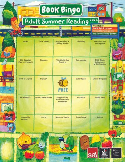2026 Summer Book Bingo: Download your card here | Entertainment ...