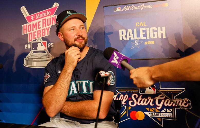 Photos: Mariners Cal Raleigh hits in Home Run Derby | Mariners ...