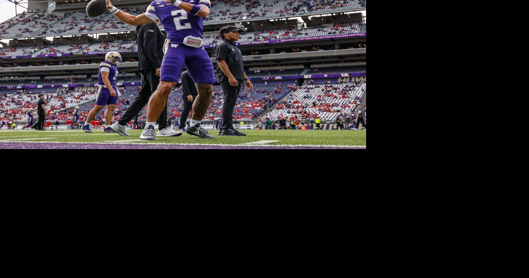 Hopefully Washington Huskies QB Demond Williams Jr. learns a valuable ...