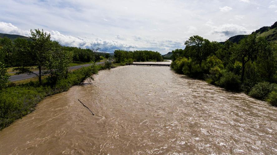 Drone photos: Naches River water levels rising - 2017 | News Photos | yakimaherald.com