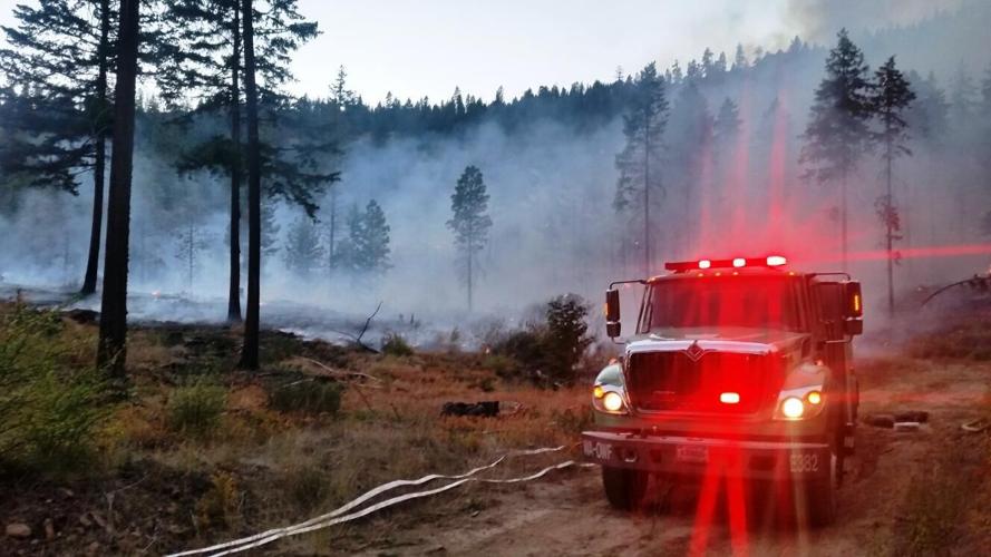 Rock Creek Fire near Naches evacuation notices downgraded | Local ...