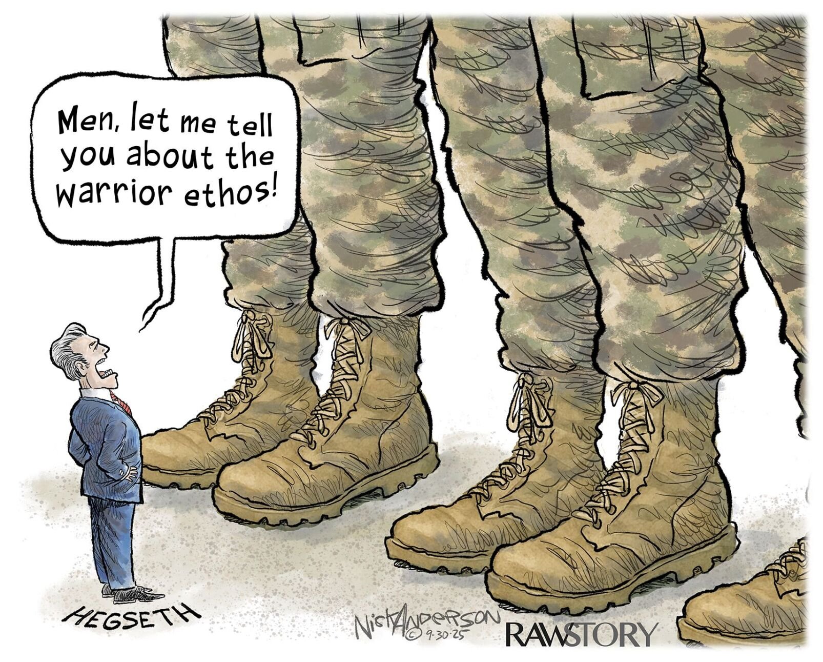 Editorial Cartoon: Nick Anderson (Oct. 2, 2025) | Cartoons ...