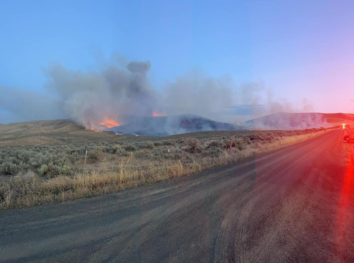 Fire burning near Mabton mostly contained, evacuation order lifted ...
