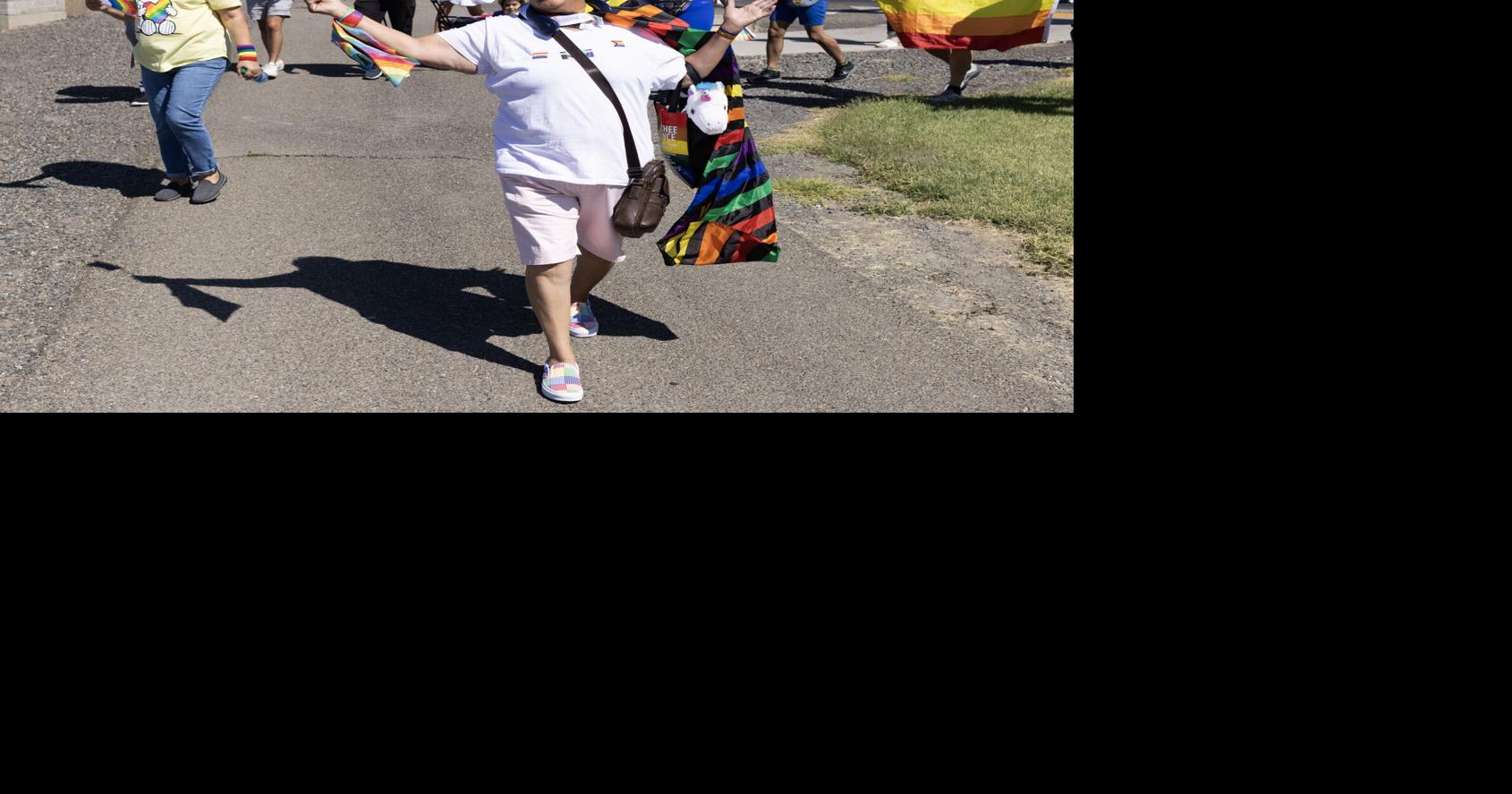 'We've got Pride in Sunnyside.' Residents rally in Pride Solidarity ...