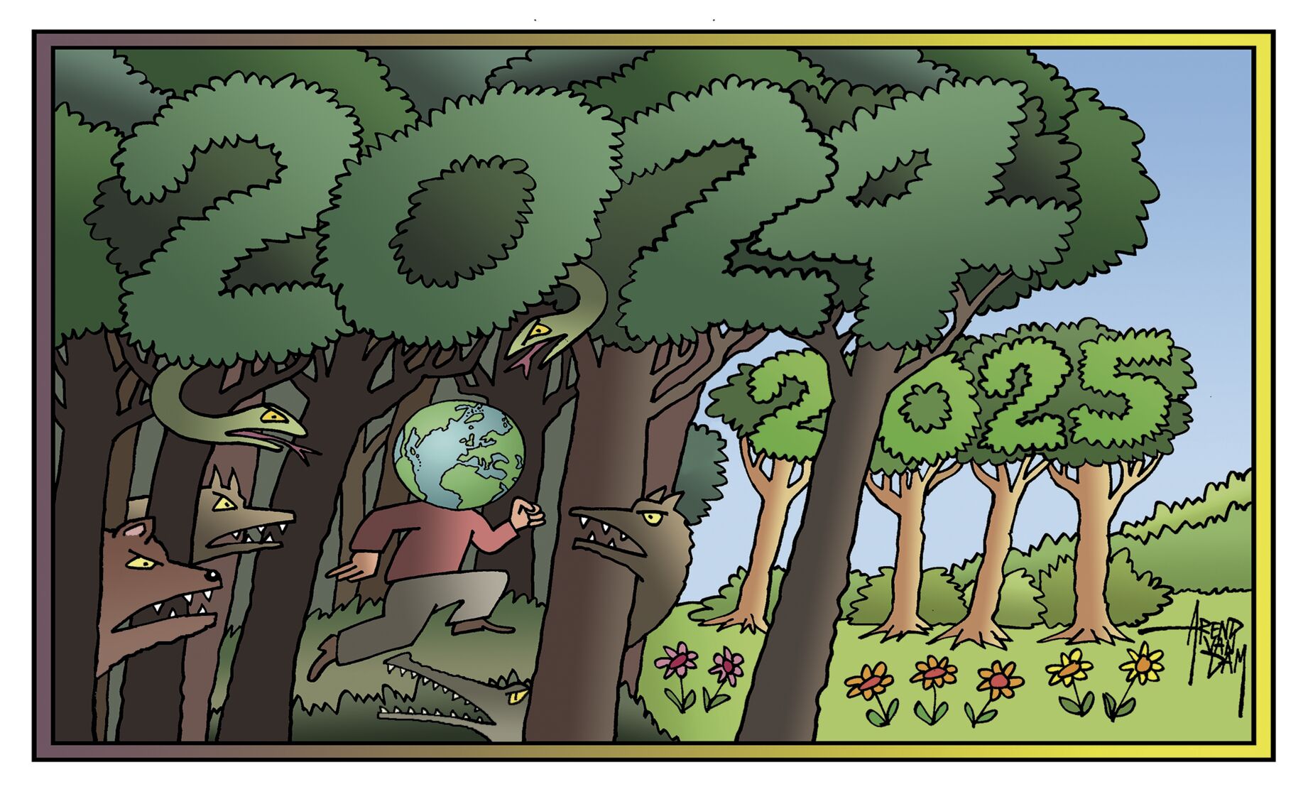 Editorial Cartoon: Arend van Dam (Dec. 29, 2024) | Opinion ...