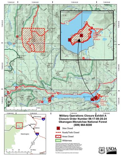 Military recovery operations require closing of some Rimrock recreation ...