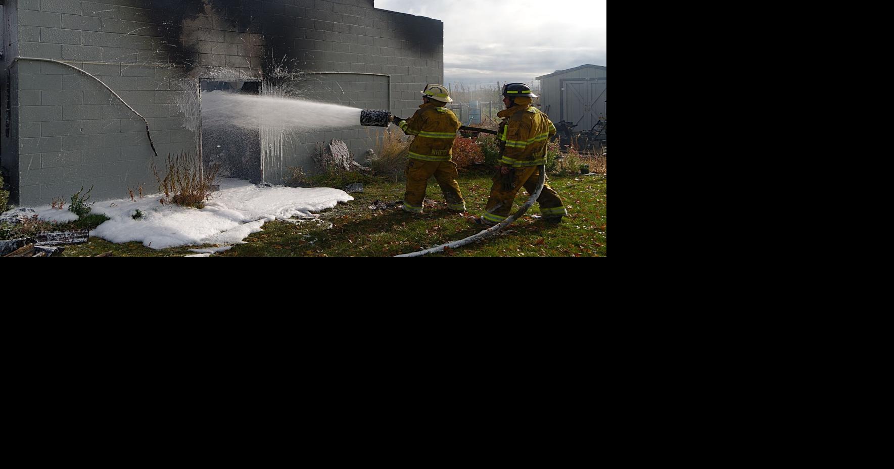 Fire guts garage in Cowiche area Friday morning | Local | yakimaherald.com
