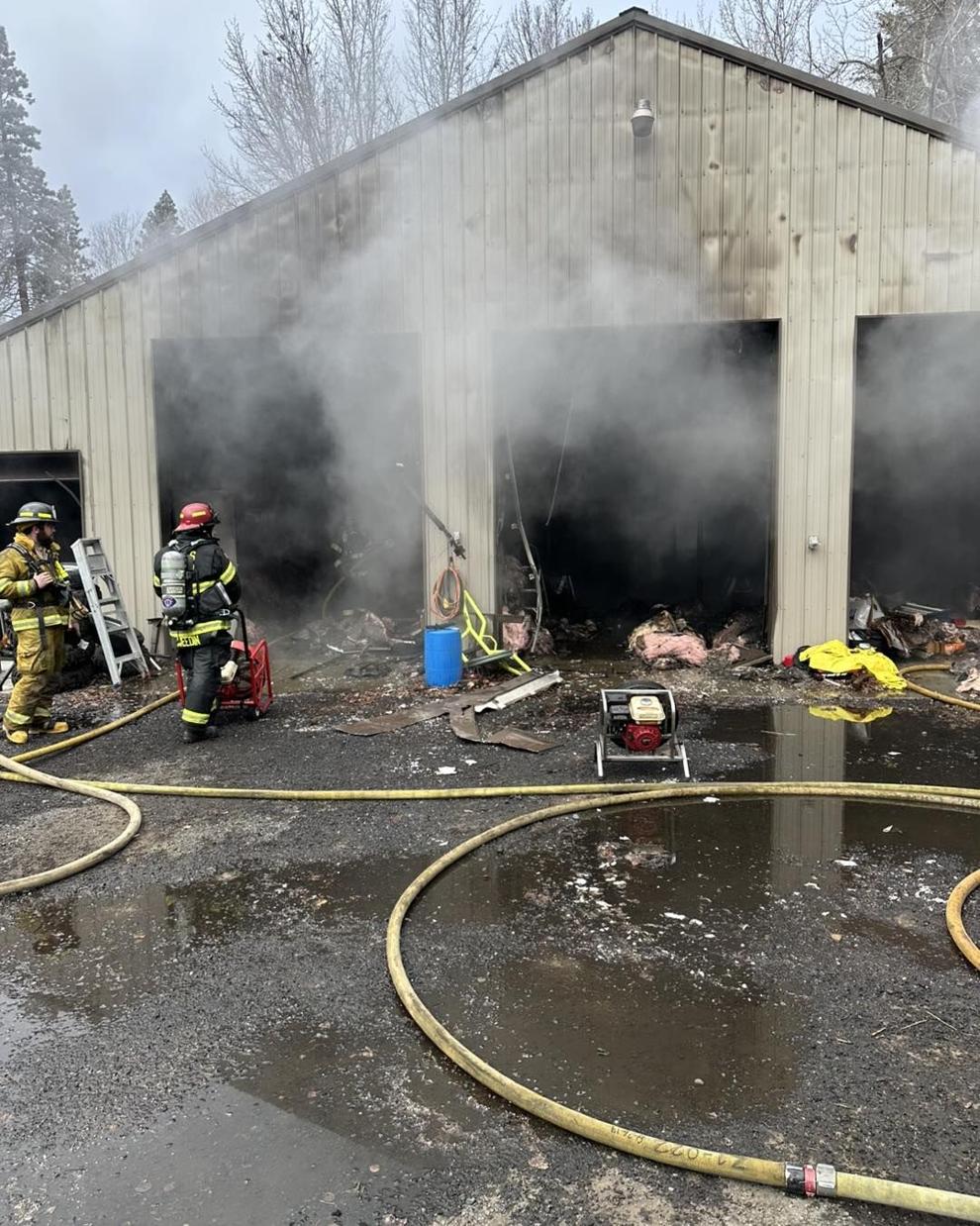 Two-alarm fire destroys workshop in Nile area | Local | yakimaherald.com