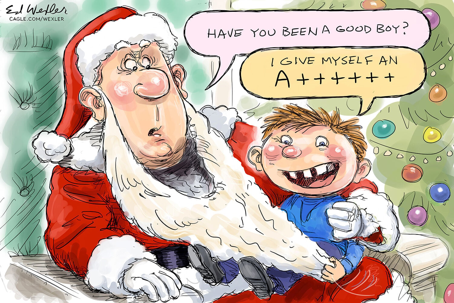 Editorial Cartoon: Ed Wexler (Dec. 19, 2025) | Opinion | yakimaherald.com