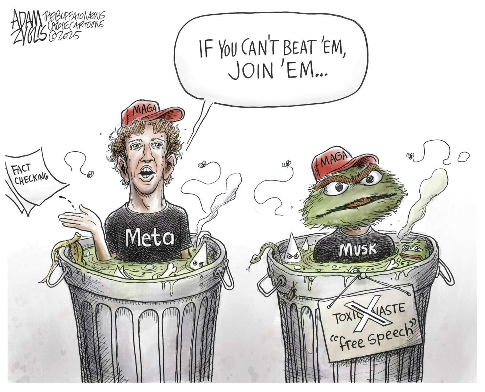 Editorial Cartoon: Adam Zyglis (Jan. 11, 2025) | Opinion | yakimaherald.com