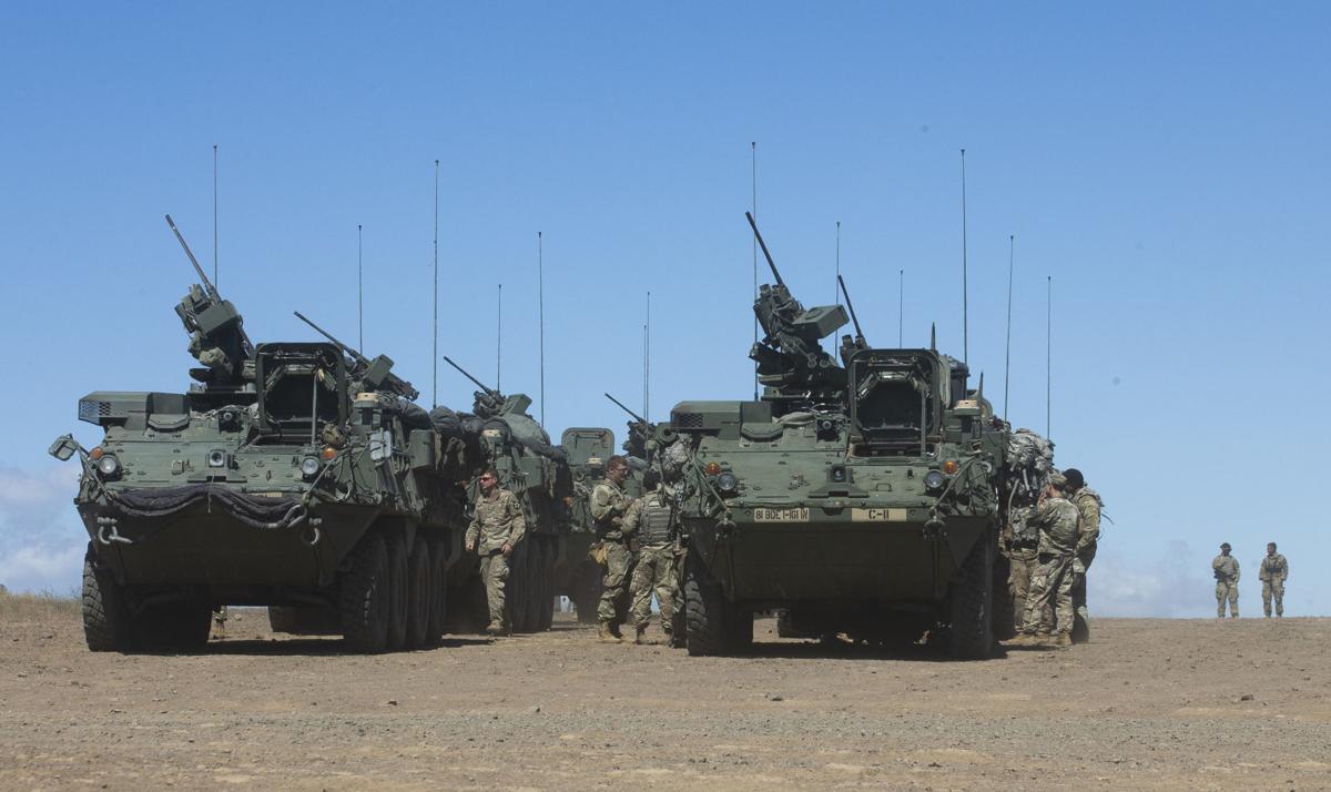 Photos: 81st Stryker Brigade Combat Team trains at Yakima Training ...