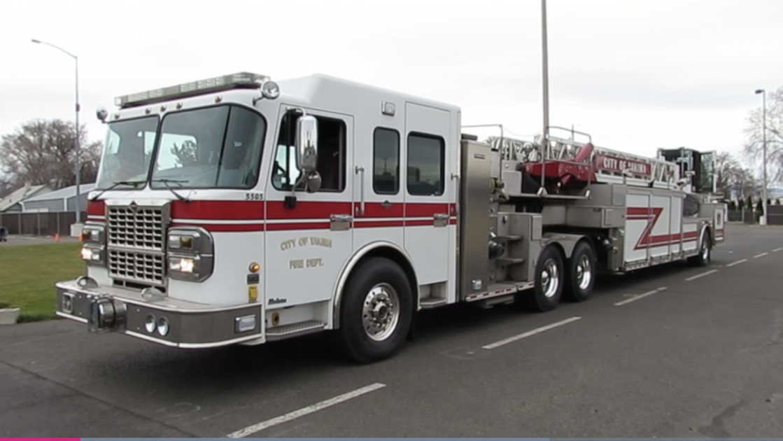 Yakima Fire Department tiller truck preview | Latest Videos ...