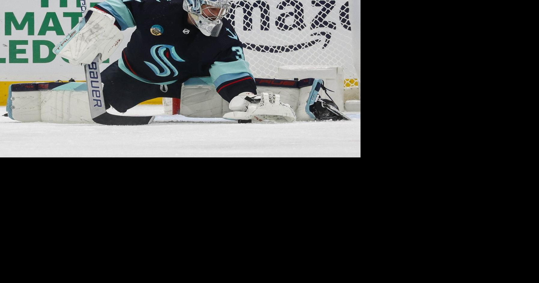 Kraken goalie Philipp Grubauer placed on injured reserve with lower ...