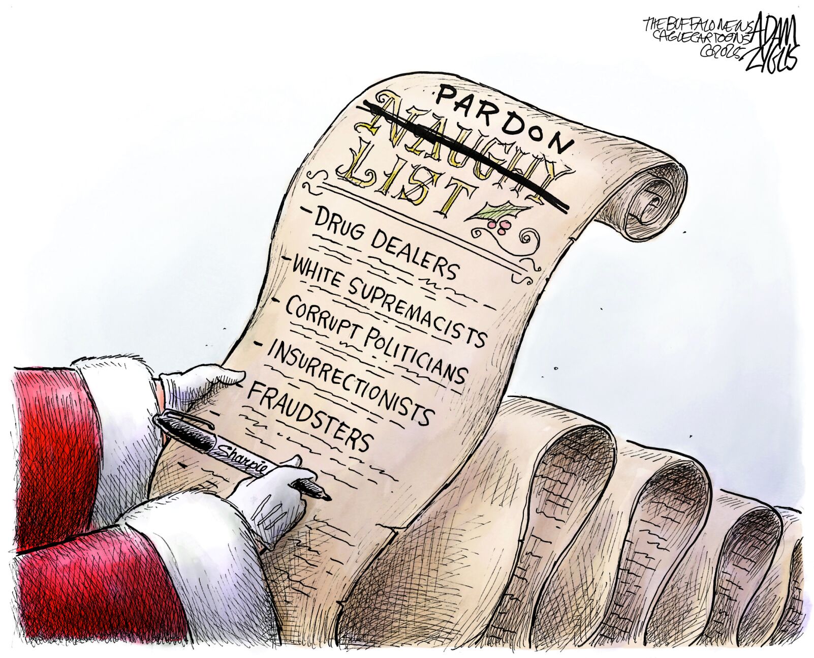 Editorial Cartoon: Adam Zyglis (Dec. 16, 2025) | Opinion | yakimaherald.com