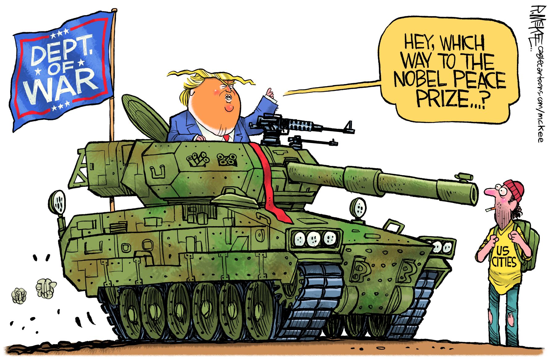 Editorial Cartoon: Rick McKee (Oct. 4, 2025) | Cartoons | yakimaherald.com