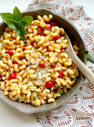 Salt and Stone: Pasta with Cherry Tomatoes and Fresh Mozzarella | Food ...