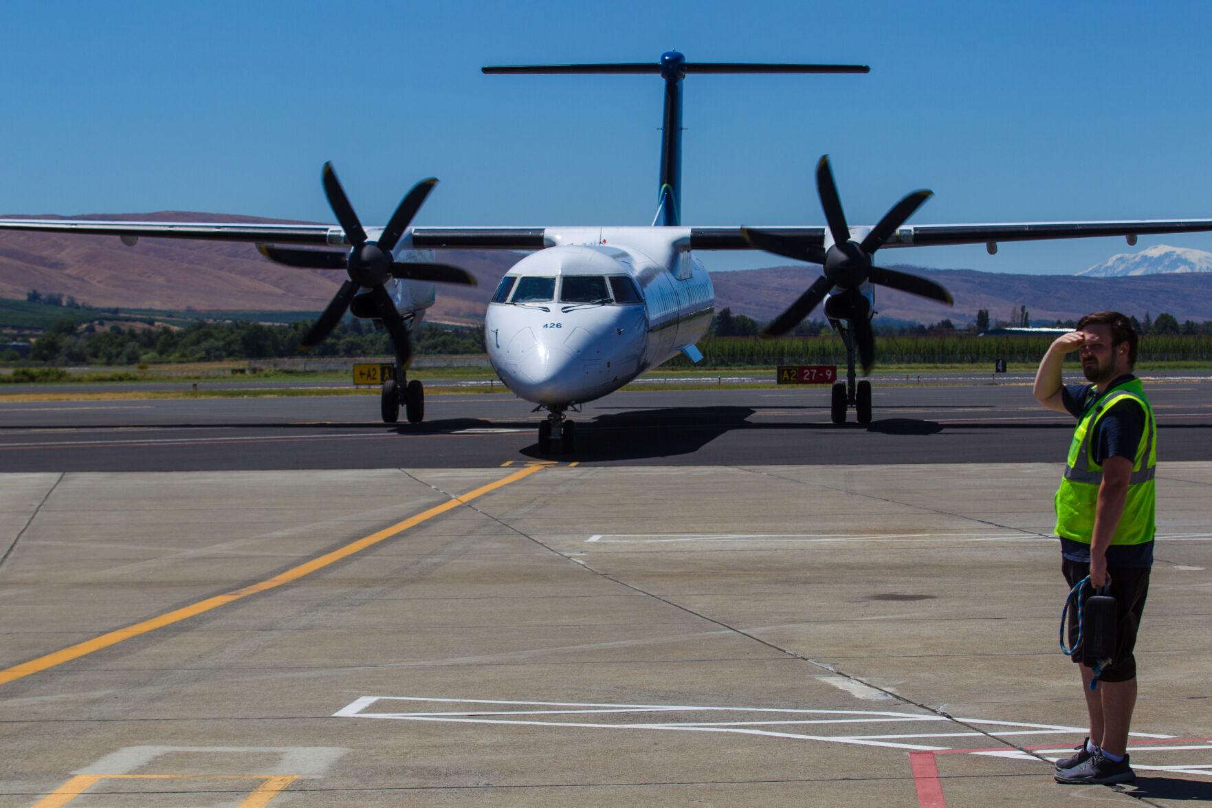 Flights ‘pretty full’ at Yakima airport as Alaska schedule changes loom ...