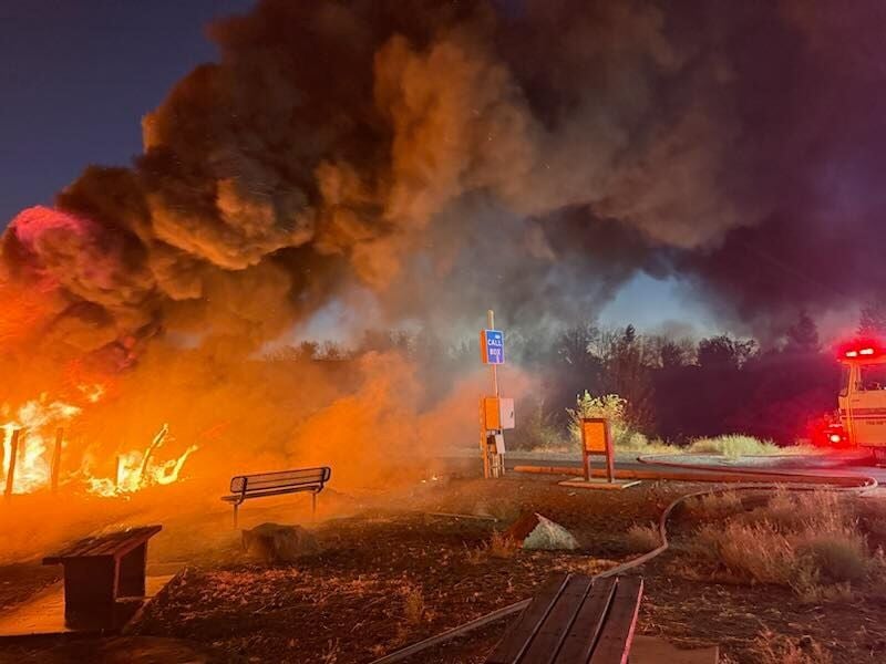 Fire destroys playground at park along Yakima Greenway | Local ...