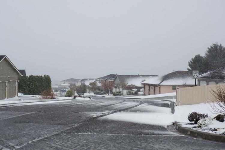 PHOTOS: Late winter storm brings snow, rain and wind to the Yakima ...